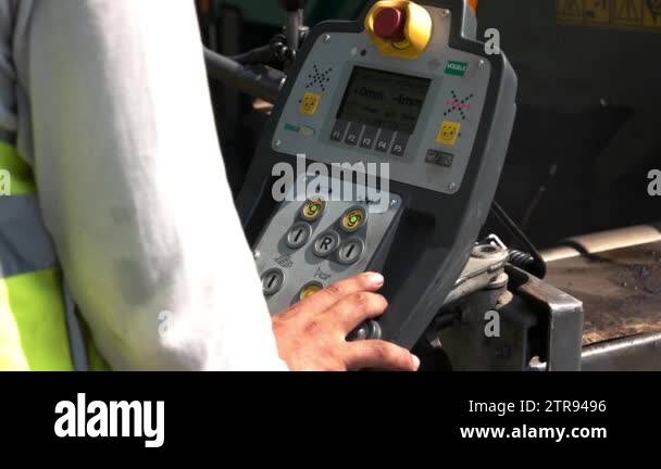 Asphalt paver operator control Stock Videos & Footage - HD and 4K Video ...