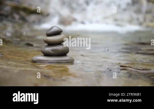 Zen river stones Stock Videos & Footage - HD and 4K Video Clips - Alamy