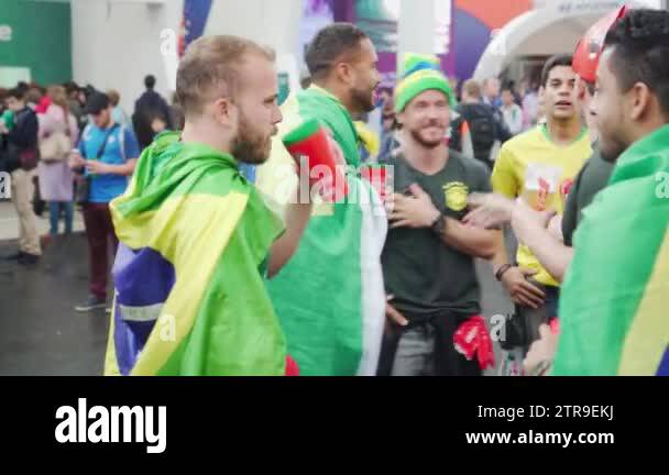 Brazil fans stadium flags Stock Videos & Footage - HD and 4K Video ...