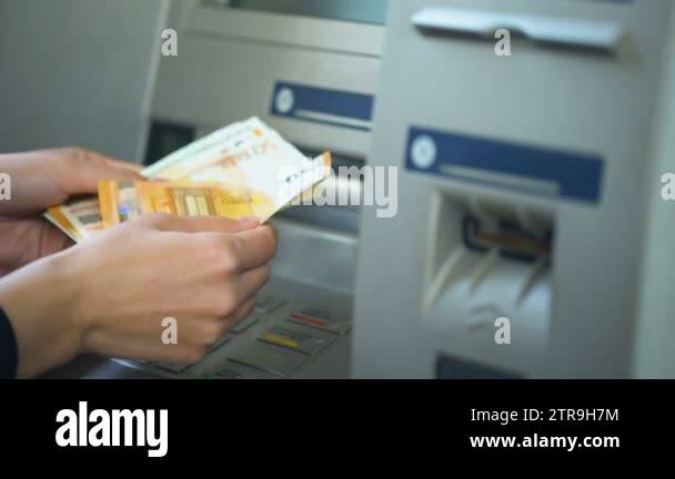 Counting cash atm Stock Videos & Footage - HD and 4K Video Clips - Alamy