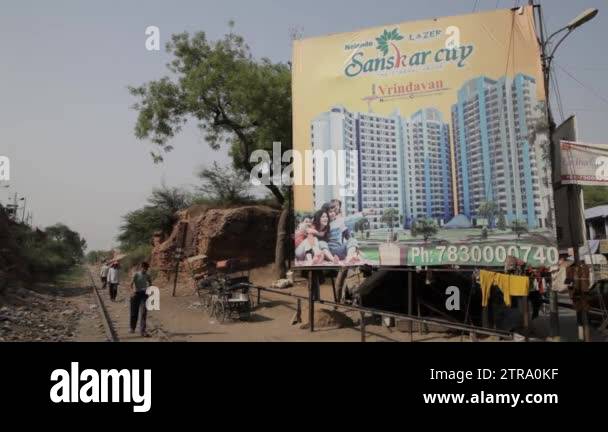 Indian advertising billboard Stock Videos & Footage - HD and 4K Video ...