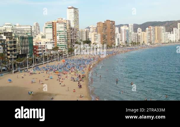 Levante beach benidorm costa blanca Stock Videos & Footage - HD and 4K Video Clips - Alamy