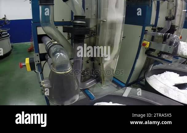 A Typical Emergency Stop Button on a Industrial Machine Stock Video ...