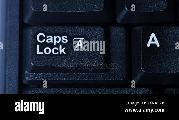 Caps lock Stock Videos & Footage - HD and 4K Video Clips - Alamy