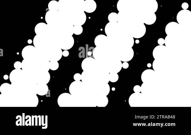 Abstract CGI motion graphics and animated background with white and ...