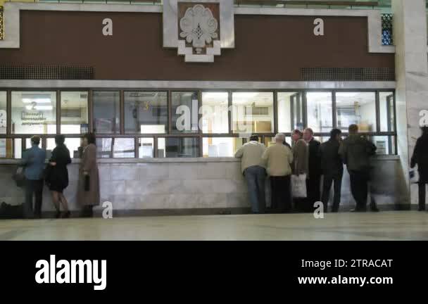 Station ticket office hall Stock Videos & Footage - HD and 4K Video ...