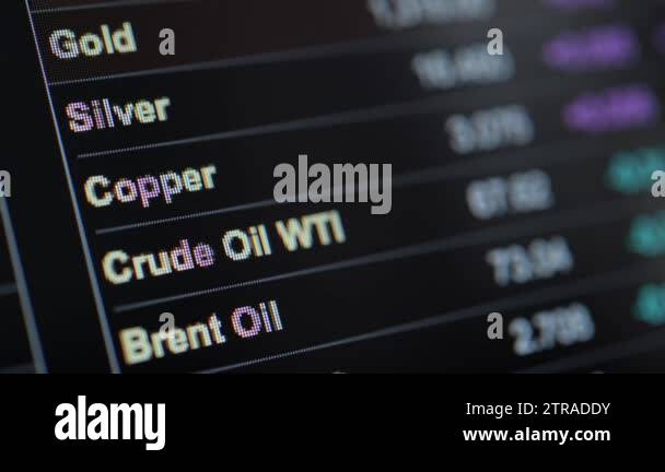 Crude oil commodity Stock Videos & Footage - HD and 4K Video Clips - Alamy