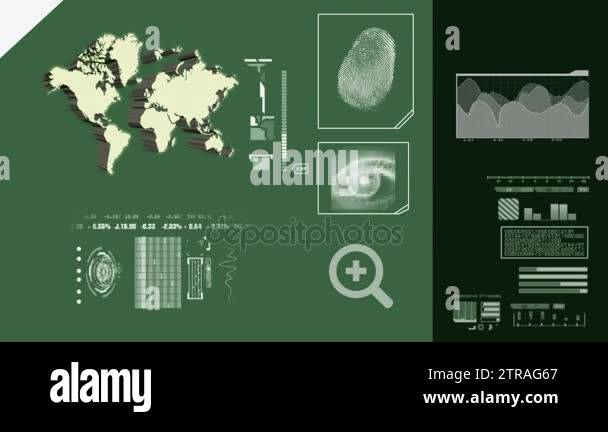 World Map scanning - 3d rotation - advanced scanning - information ...