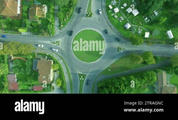 Driving over a roundabout Stock Videos & Footage - HD and 4K Video ...