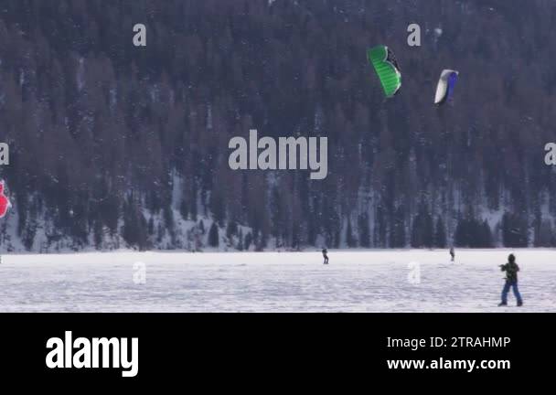 Snowkite Stock Videos & Footage - HD and 4K Video Clips - Alamy