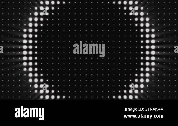 CIRCLES LIGHTS BULB, Animation, Rendering, Background, Loop. Circular halo pattern background ...