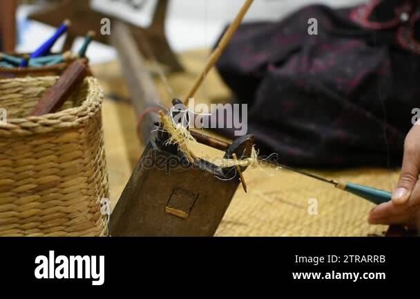 Traditional cloth weaving Stock Videos & Footage - HD and 4K Video ...