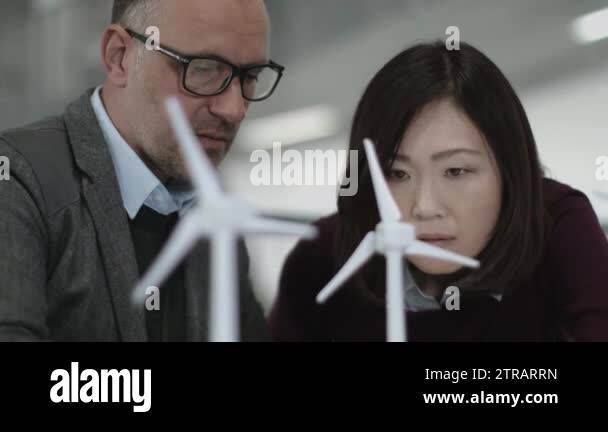 People wind turbine models Stock Videos & Footage - HD and 4K Video ...