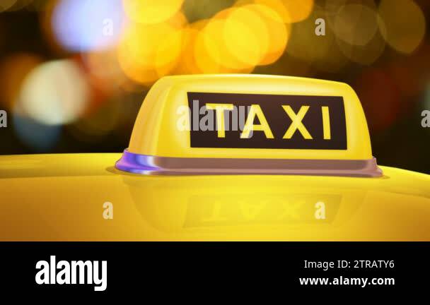 Taxi stop sign on Stock Videos & Footage - HD and 4K Video Clips - Alamy