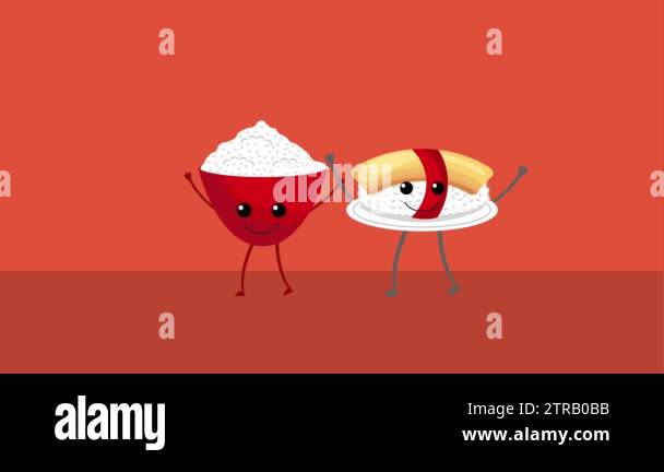 Culture food cartoon Stock Videos & Footage - HD and 4K Video Clips - Alamy