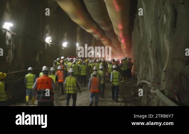 Train tunnel construction workers Stock Videos & Footage - HD and 4K ...