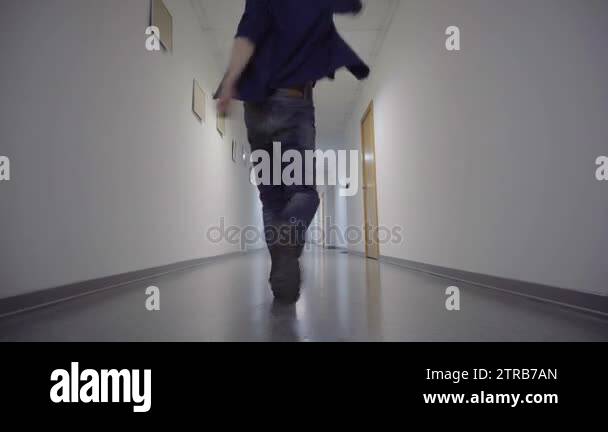 Happy dancing man walking down Stock Videos & Footage - HD and 4K Video ...