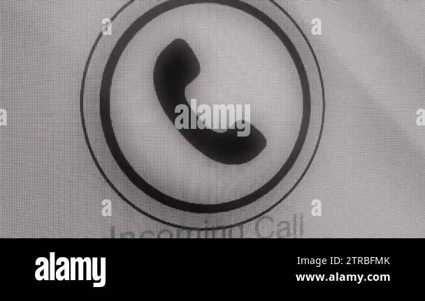 Phone ring icon animation. Incoming call. Animation Call Icon. Handmade ...