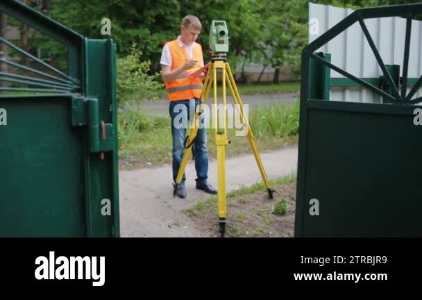 Surveyor construction scale Stock Videos & Footage - HD and 4K Video ...