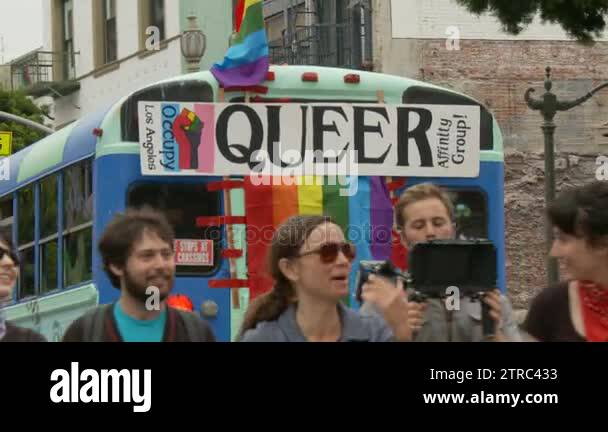 Rainbow bus Stock Videos & Footage - HD and 4K Video Clips - Alamy