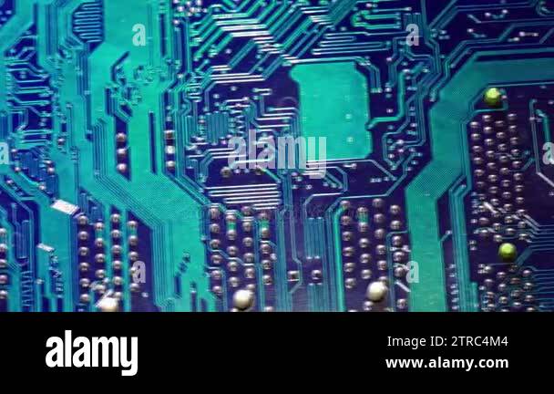 Circuit board. Electronic computer hardware technology. Motherboard digital chip. Tech science ...