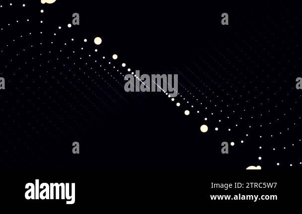 Futuristic technology video animation with moving object and lights ...