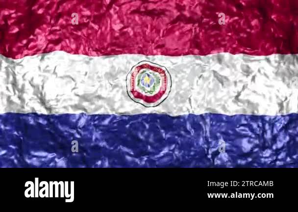 4K Ultra High Definition Video of realistic wavy flag over water ...