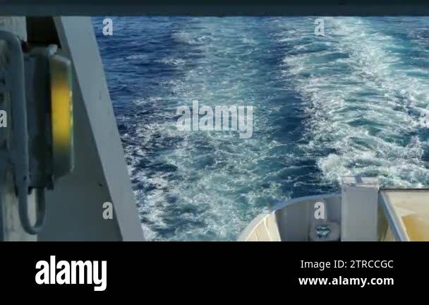 Sea trail from stern cruise Stock Videos & Footage - HD and 4K Video ...