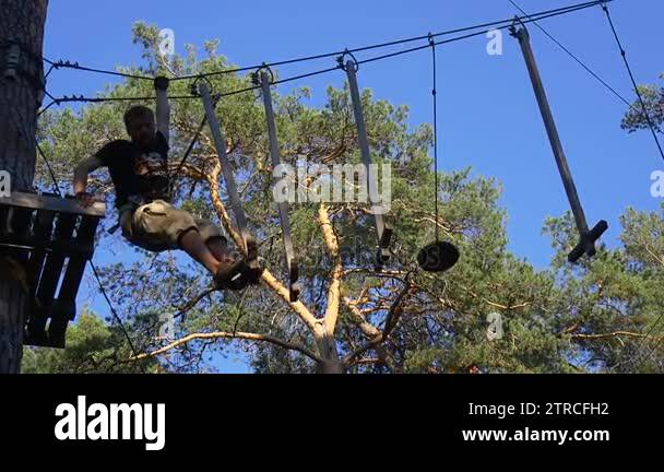 Tarzan adventure park Stock Videos & Footage - HD and 4K Video Clips ...