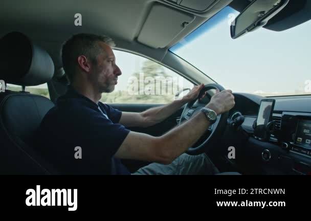 Man driving car on freeway Stock Videos & Footage - HD and 4K Video ...