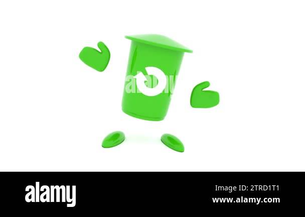Garbage bin green Stock Videos & Footage - HD and 4K Video Clips - Alamy