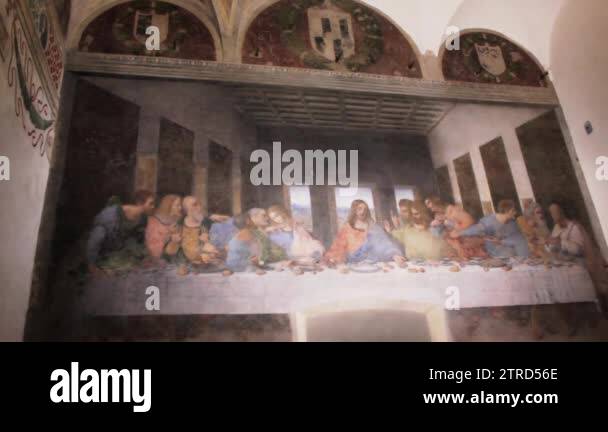 The last supper mural Stock Videos & Footage - HD and 4K Video Clips ...