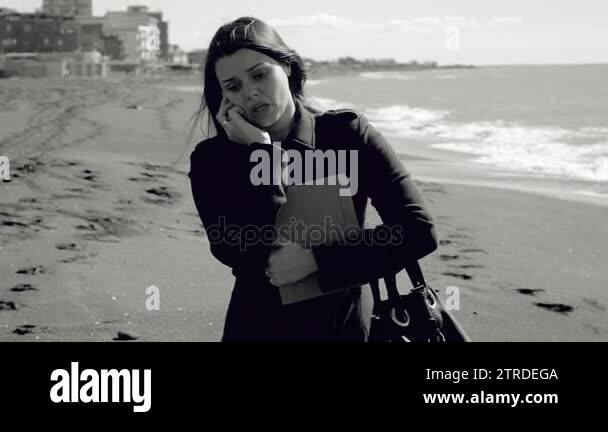 Angry woman on beach Stock Videos & Footage - HD and 4K Video Clips - Alamy