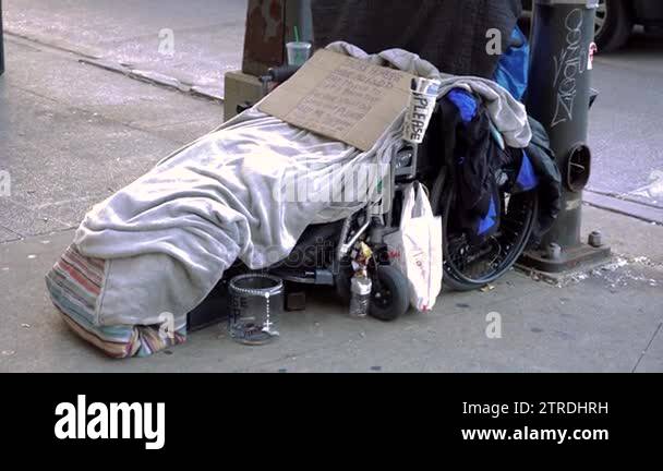 Winter homelessness homelessness Stock Videos & Footage - HD and 4K ...