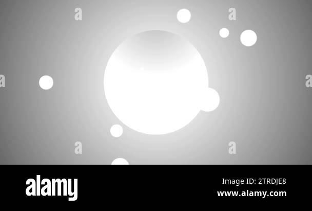 Liqiud Blobs Dropping Out of Empty Circle With Space For Logo Animation ...