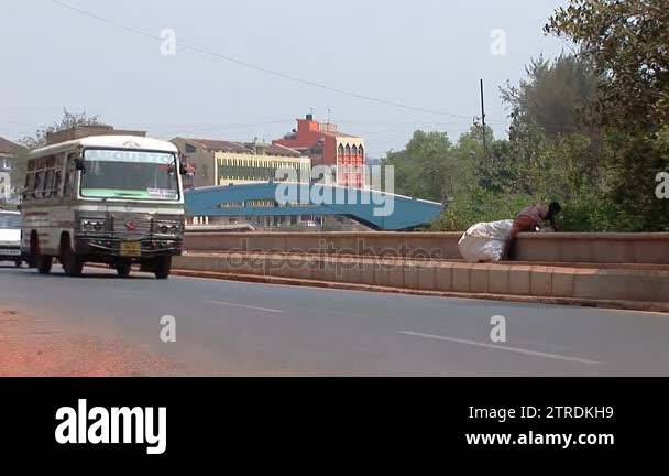 Woman crossing road india Stock Videos & Footage - HD and 4K Video ...