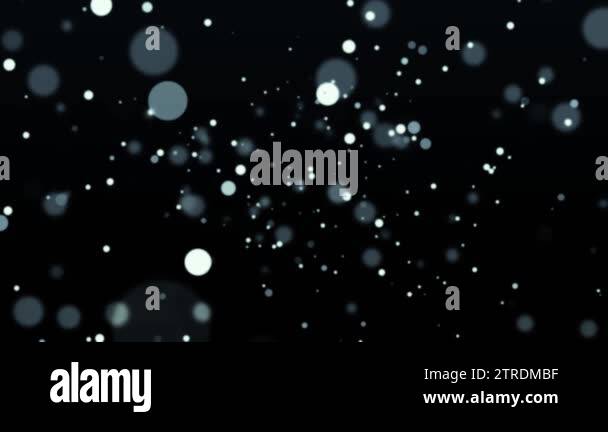 Background Texture - Moving Particles / Spheres White Bubbles Animation ...
