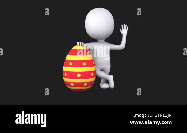 Man easter egg Stock Videos & Footage - HD and 4K Video Clips - Alamy