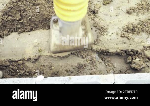 Jumping Jack Compactor, vibratory blower, mechanical jump. Compaction ...