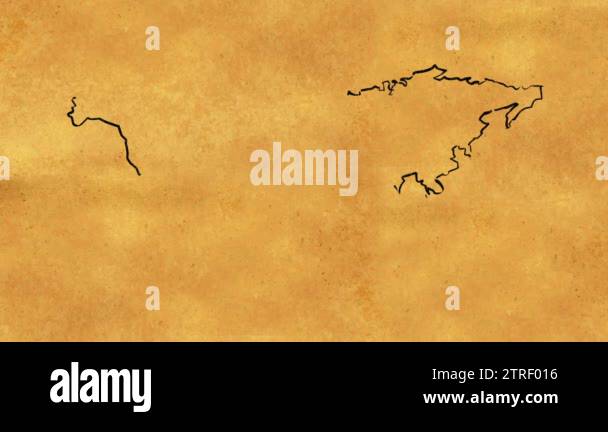 Old sketch map Stock Videos & Footage - HD and 4K Video Clips - Alamy