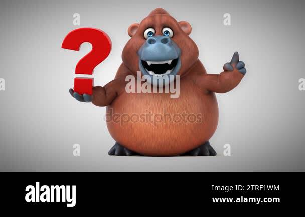 Cartoon character question mark pointing Stock Videos & Footage - HD ...