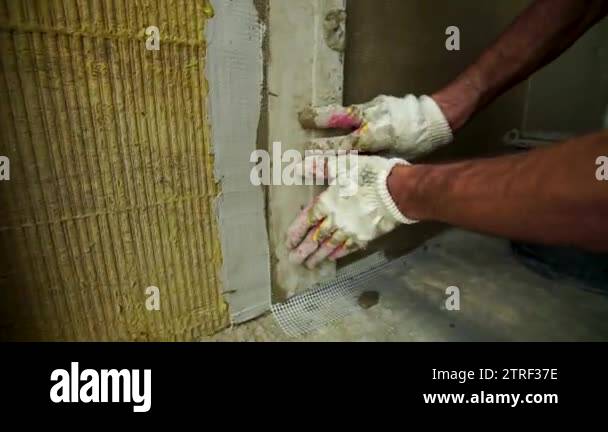 Mortar plaster Stock Videos & Footage - HD and 4K Video Clips - Alamy