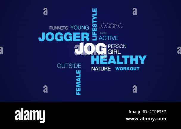 jog healthy jogger lifestyle fit fitness sport exercise runner female ...