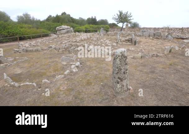 Nurag's in Sardinia. Archeological landmarks of Italy Stock Video ...