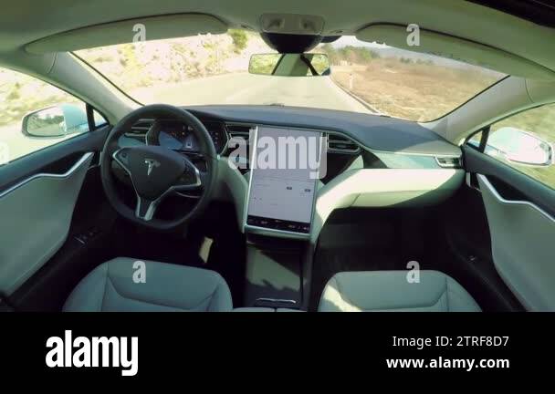 TESLA AUTONOMOUS CAR, MARCH 2017: Absolutely autonomous self-driving ...