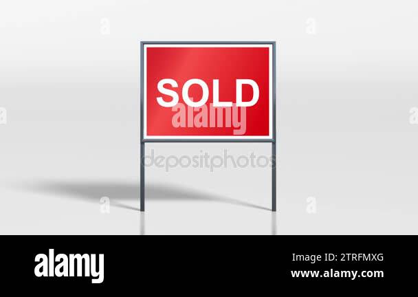 Sold signage Stock Videos & Footage - HD and 4K Video Clips - Alamy