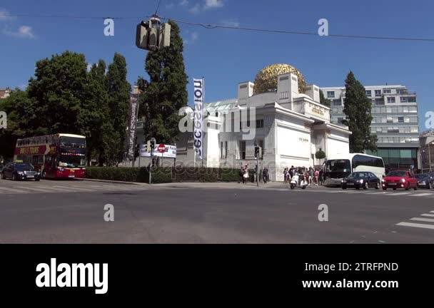 Vienna, Austria- May 23: The Secession Building (Wiener ...