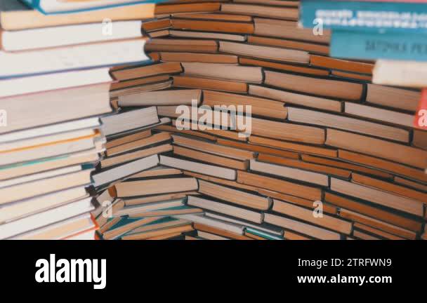 Piles stacked books in Stock Videos & Footage - HD and 4K Video Clips ...