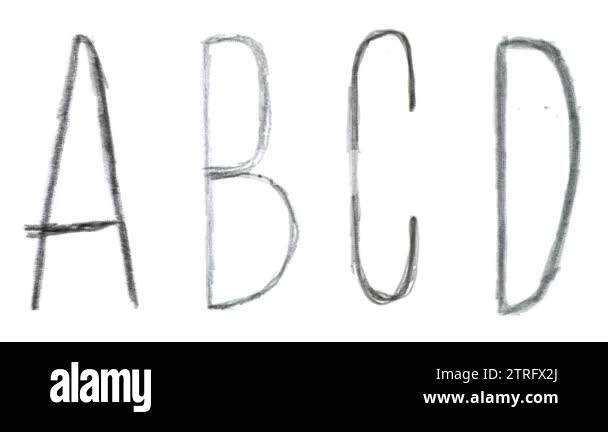 Unique alphabet art Stock Videos & Footage - HD and 4K Video Clips - Alamy
