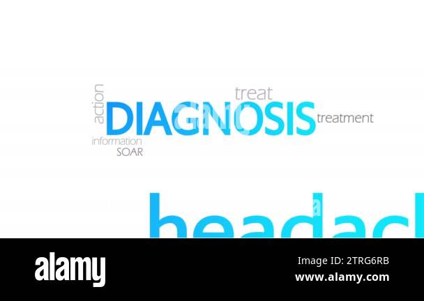 Diagnosis, Animated Typography Stock Video Footage - Alamy